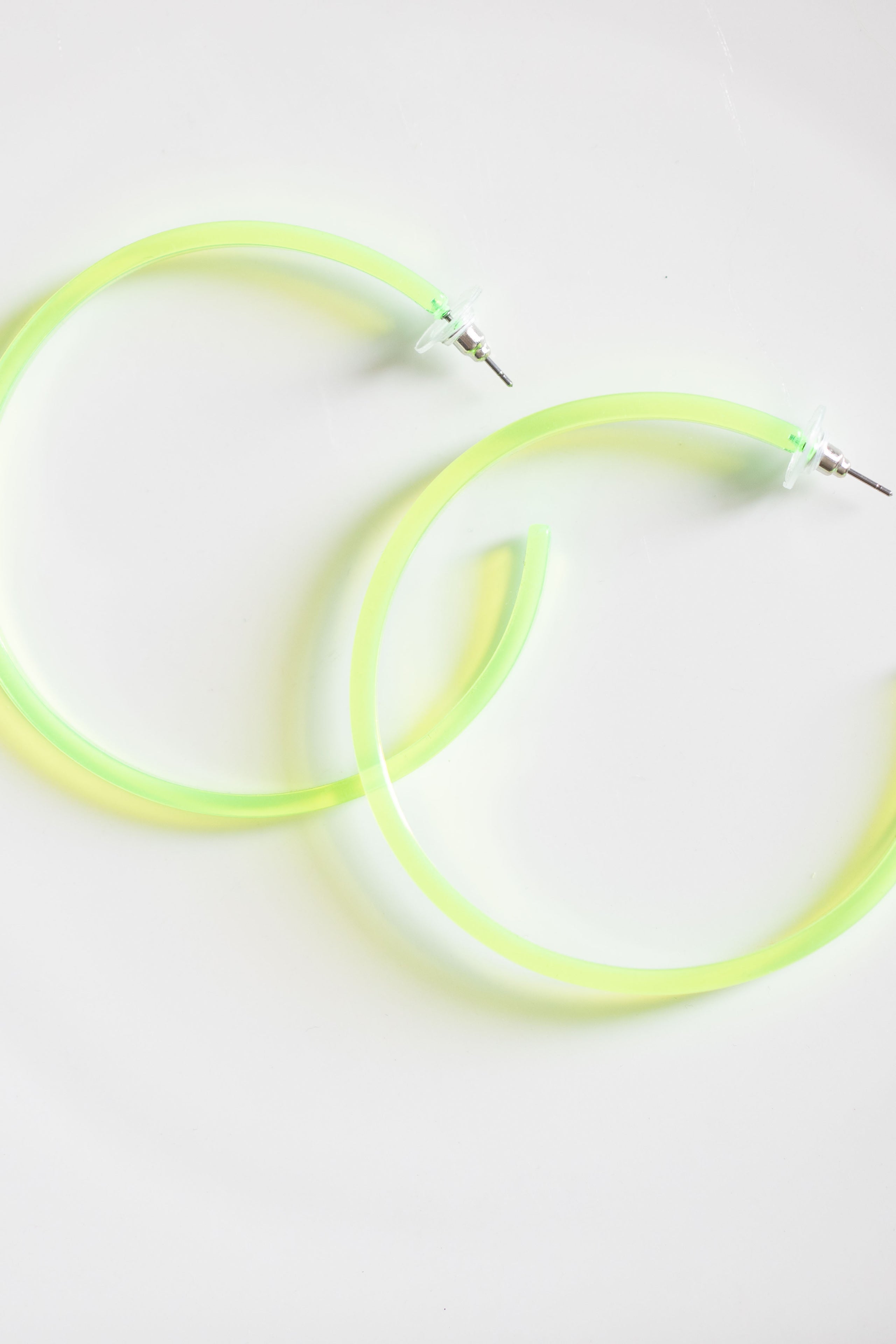 Rave Neon Green Hoop | All Points Beautiful -- Chatham, MA